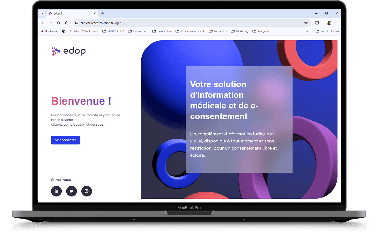 Edop | Votre solution digitale d'information et de consentement éclairé